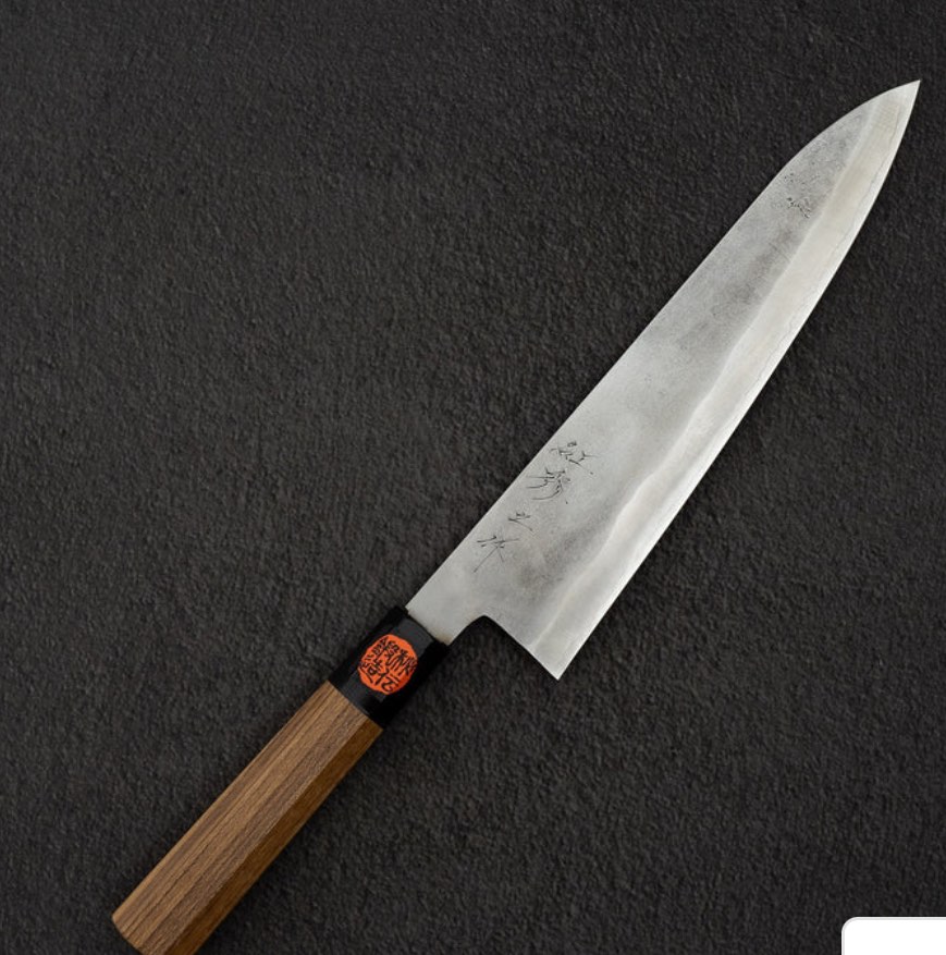 (U.P $495)Shigeki Tanaka Ginsan/Silver 3 Stainless Steel Clad Nashiji ...