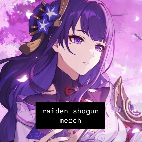 [URGENT WTS] raiden shogun merch genshin impact, Hobbies & Toys ...