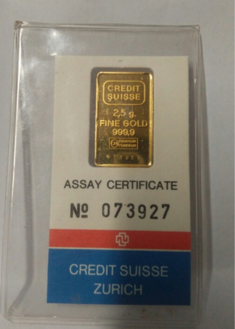 Various brand 1 gram LBMA Gold bar, Hobbies & Toys, Memorabilia ...