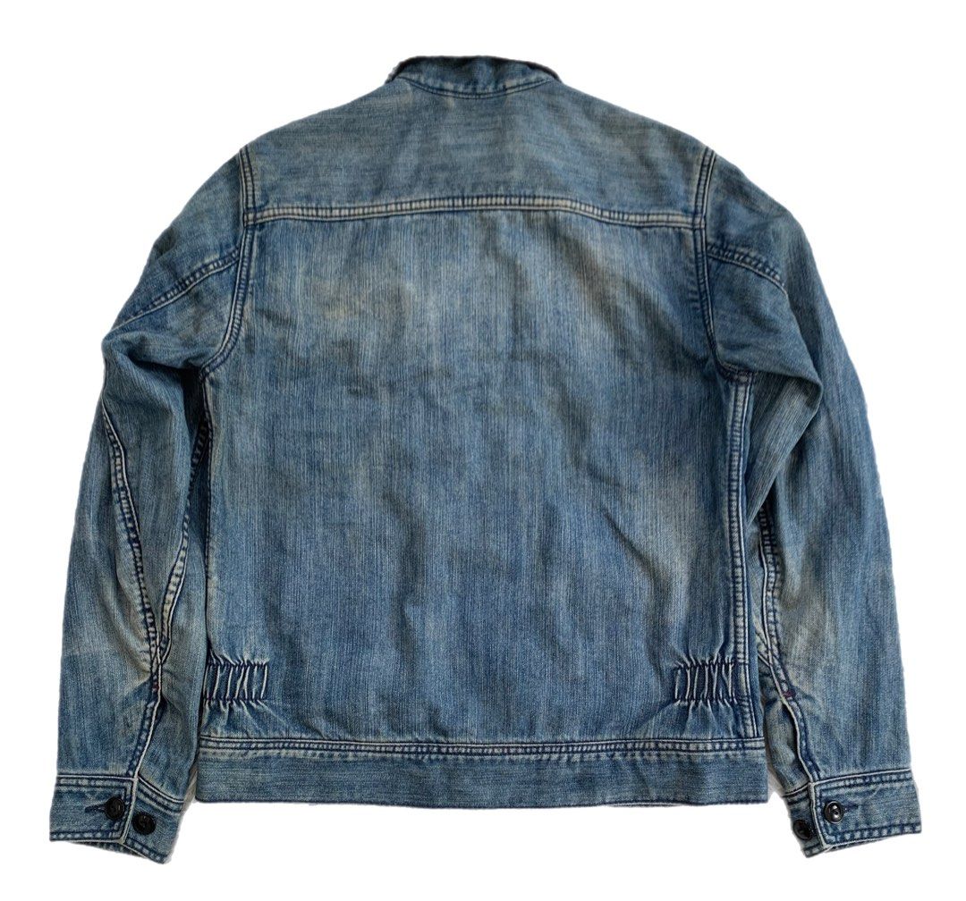 Vintage Flash Report Denim Jacket, Men's Fashion, Coats, Jackets and ...