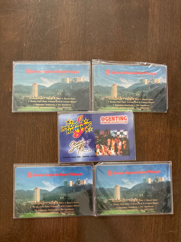 Vintage Genting Hotel Room Card, Hobbies & Toys, Memorabilia ...