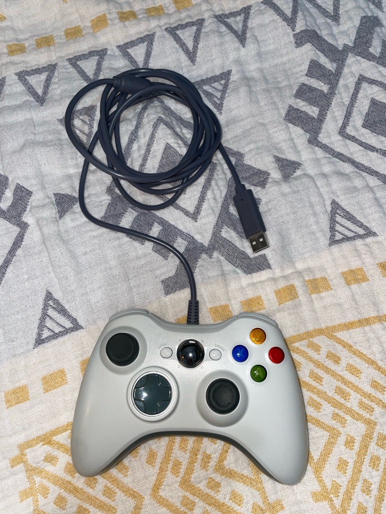 Wired controller for PC and Xbox360, Video Gaming, Gaming Accessories ...