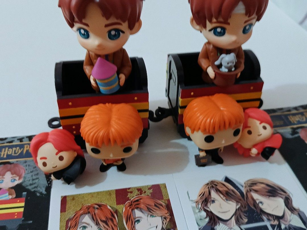 [WTS] Official Hogwarts Harry Potter Merch (Harry, Ron Weasley, Fred ...