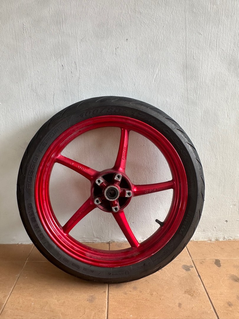 Y15 Enkei Sport Rim, Motorcycles, Motorcycle Accessories on Carousell