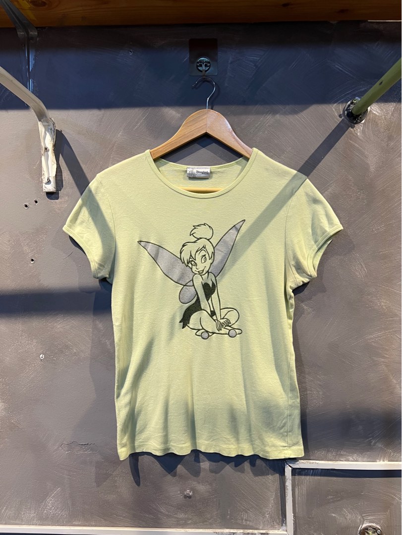 Y2K Tinker Bell Top, Women's Fashion, Tops, Blouses on Carousell