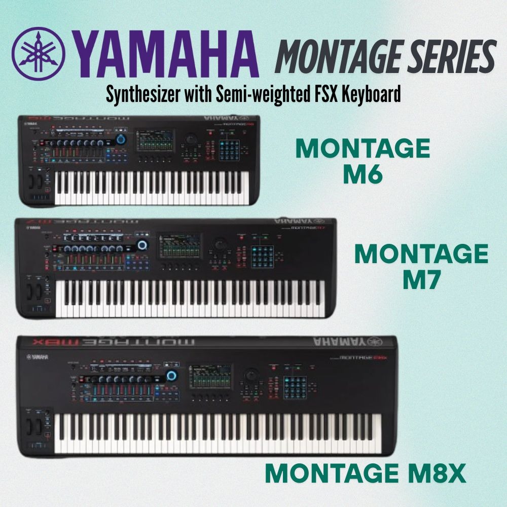Yamaha Montage M6 61-key Synthesizer (Montage M7/ Montage M8X), Hobbies ...