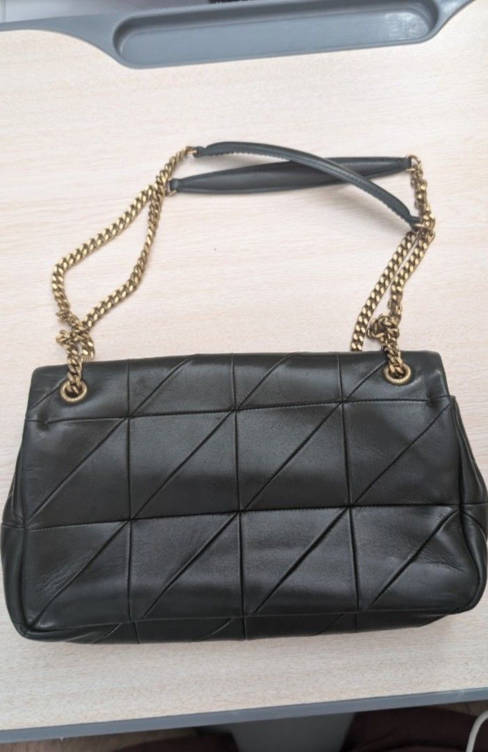 YSL Yves Saint Laurent - Shoulder bag Jamie medium - Lamb skin light ...