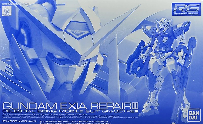 全新 未砌 p bandai 限定 RG exia repair 3 gundam 艾斯亞 高達 能天使 修復 3型 模型, 興趣及遊戲 ...