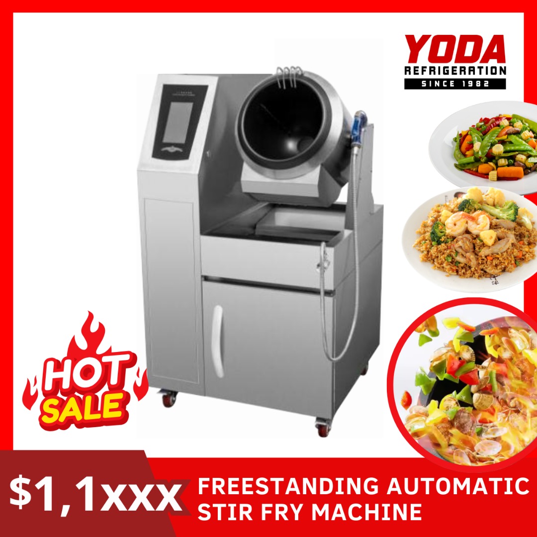 🔥 Automatic Stir Fry Machine – Freestanding, TV & Home Appliances ...