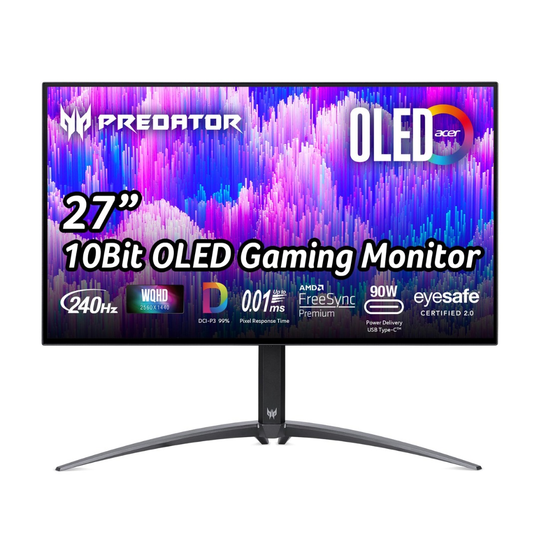 Acer Predator X27U 240Hz QHD OLED Gaming Monitor, Computers & Tech ...