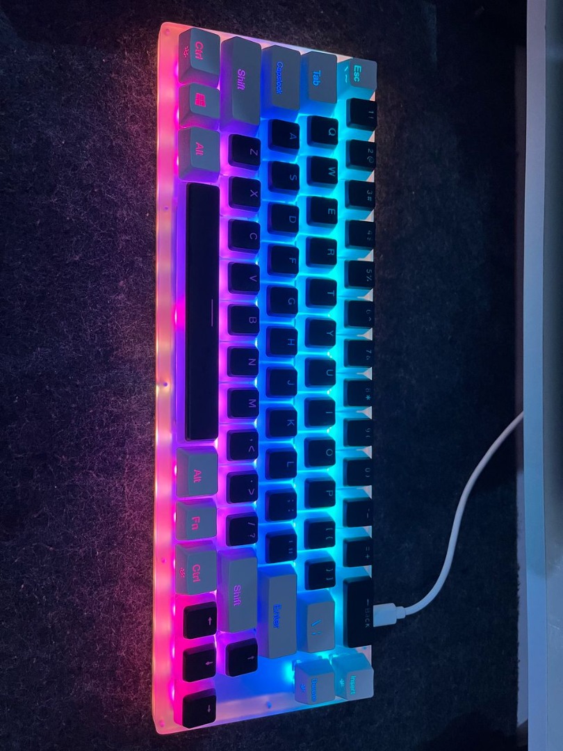 ACRYLIC RGB GAMING KEYBOARD, Computers & Tech, Parts & Accessories ...