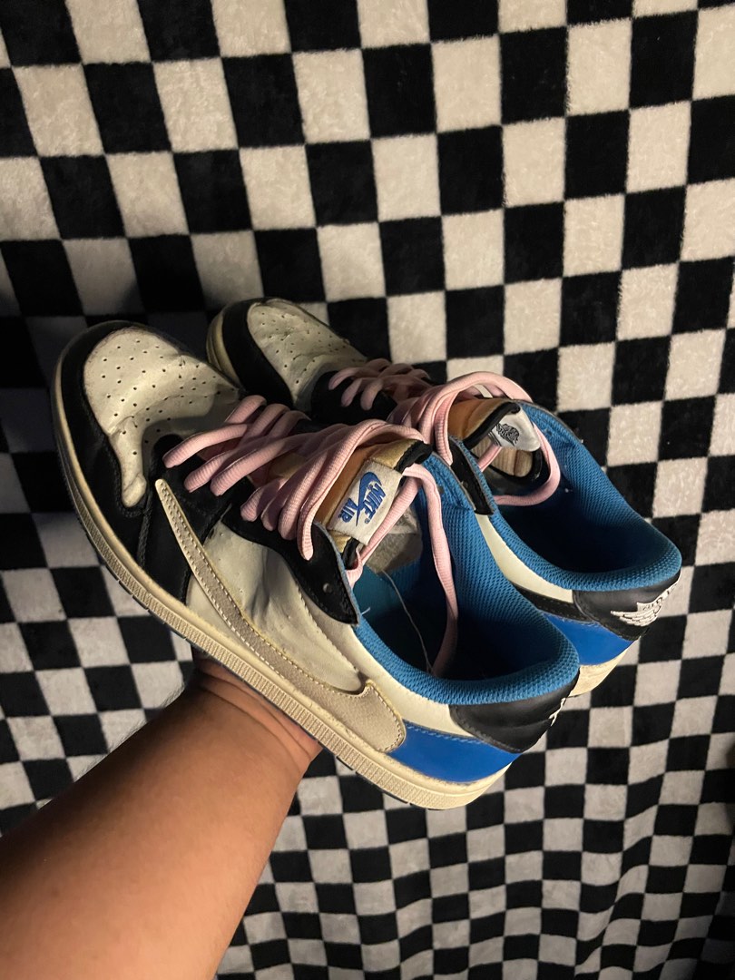 Air Jordan x Travis Scott Fragment 10UK, Men's Fashion, Footwear ...