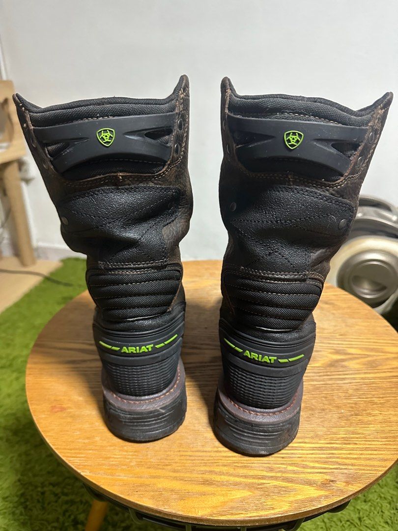 Ariat Catalyst VX Work Wide Square Safety Boots, Men's Fashion ...
