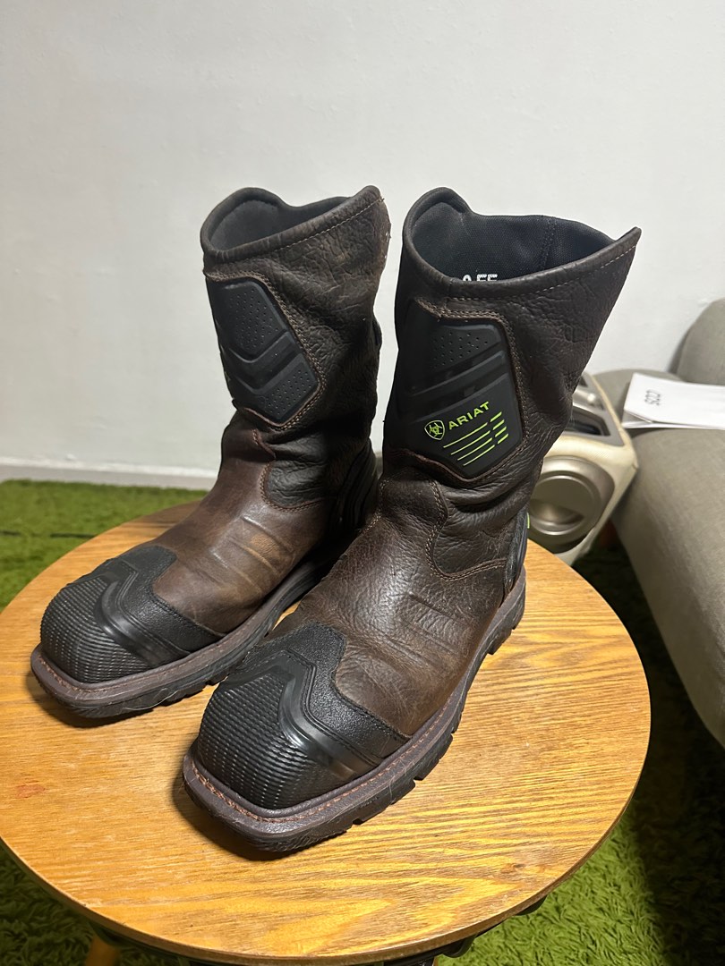 Ariat Catalyst VX Work Wide Square Safety Boots, Men's Fashion ...