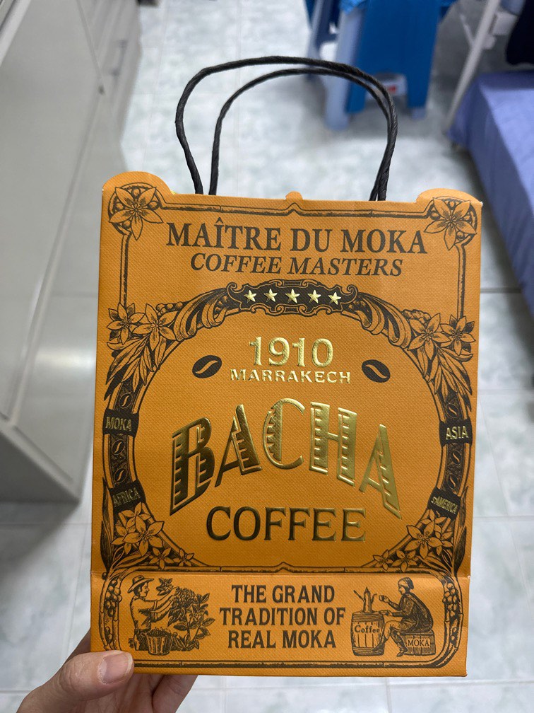 Bacha Coffee paper bag, Hobbies & Toys, Collectibles & Memorabilia ...