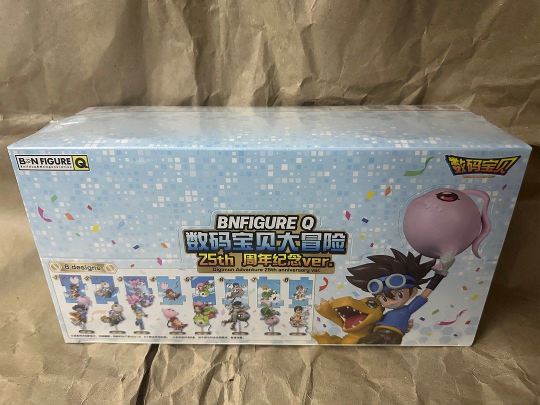 BANDAI NAMCO DIGIMON Adventure Blind Box - 25th Anniversary Ver. Whole ...