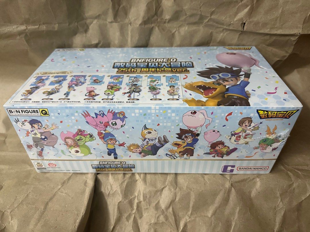 BANDAI NAMCO DIGIMON Adventure Blind Box - 25th Anniversary Ver. Whole ...