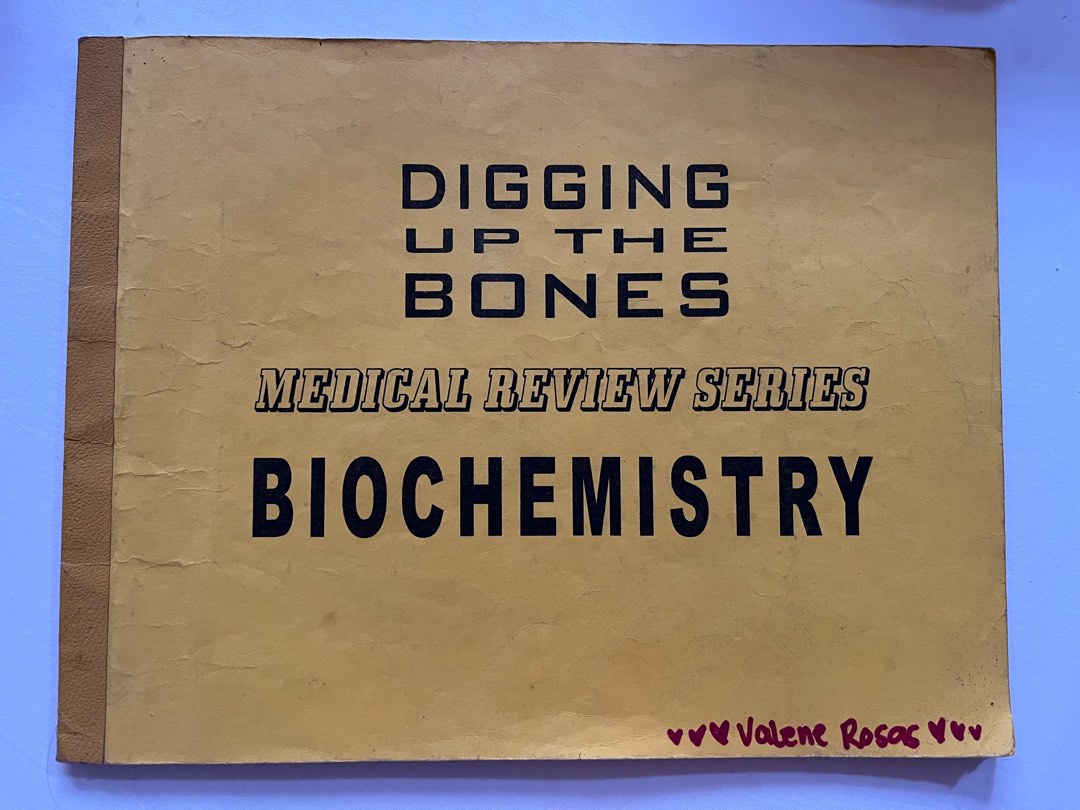 Biochemistry digging up the bones, Hobbies & Toys, Books & Magazines, Textbooks on Carousell
