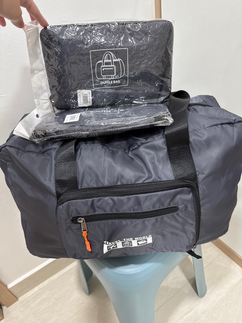 BN Foldable light weight Duffle Bag, Hobbies & Toys, Travel, Travel Essentials & Accessories on ...