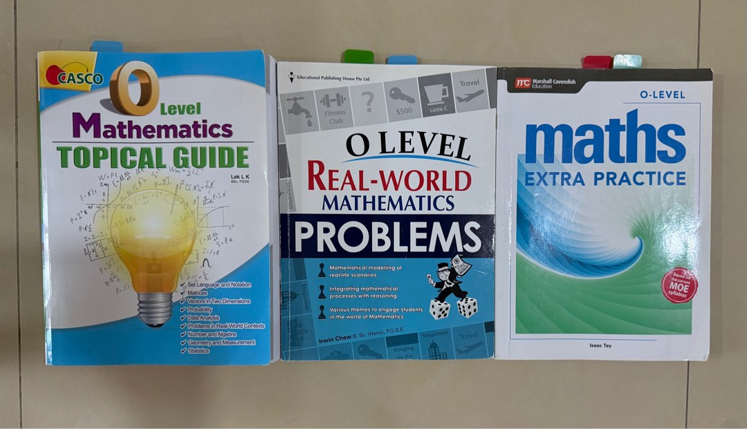 [BN] O Level Guide E Maths Real-Life Questions, Hobbies & Toys, Books ...