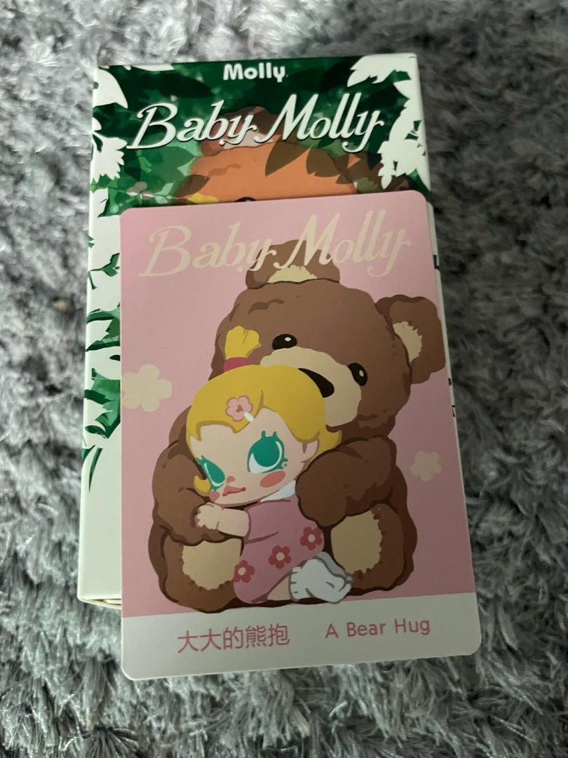 BNIF Sealed Authentic Popmart Molly Baby Molly My Huggable Discovery ...