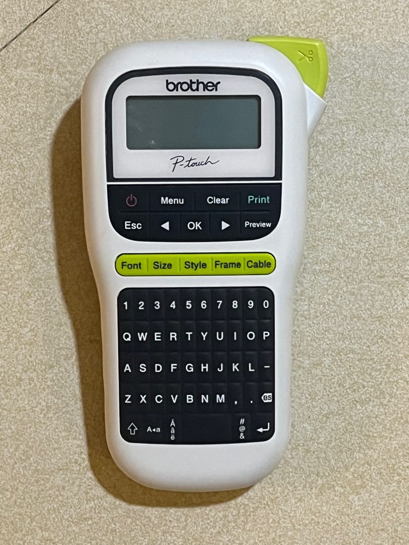 Brother Portable Handheld Label Printer, Computers & Tech, Printers ...
