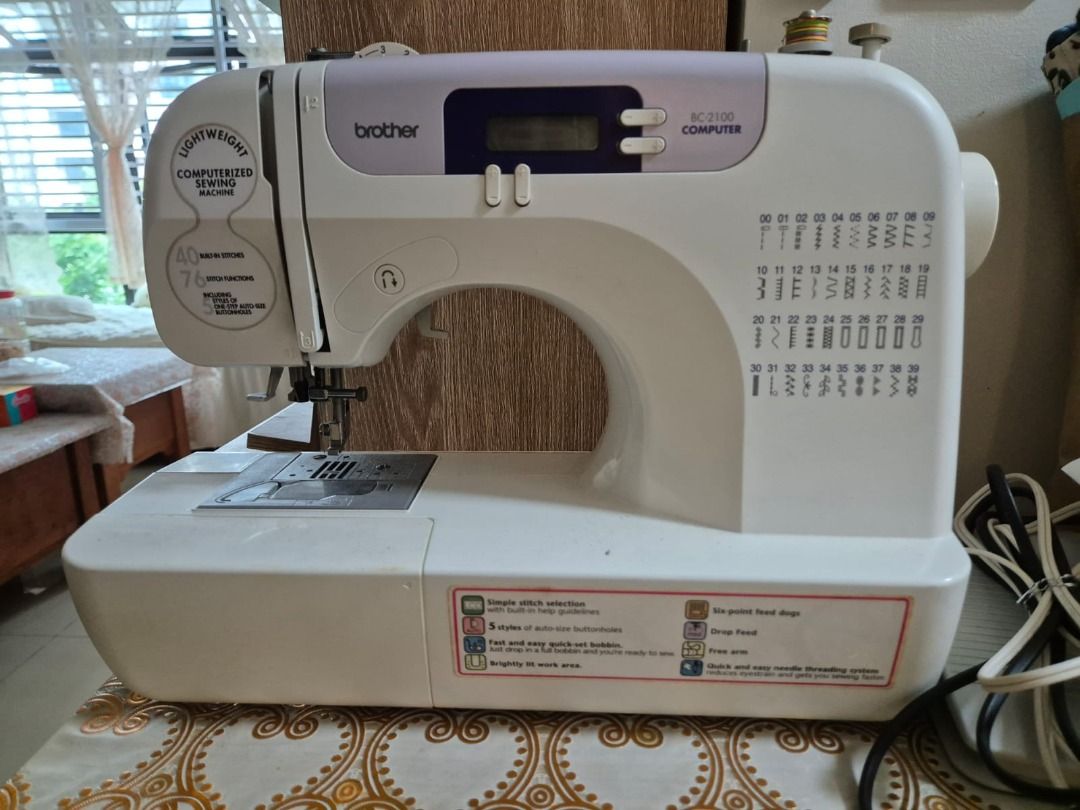 Brother Sewing Machine BC-2100, Hobbies & Toys, Stationery & Craft ...