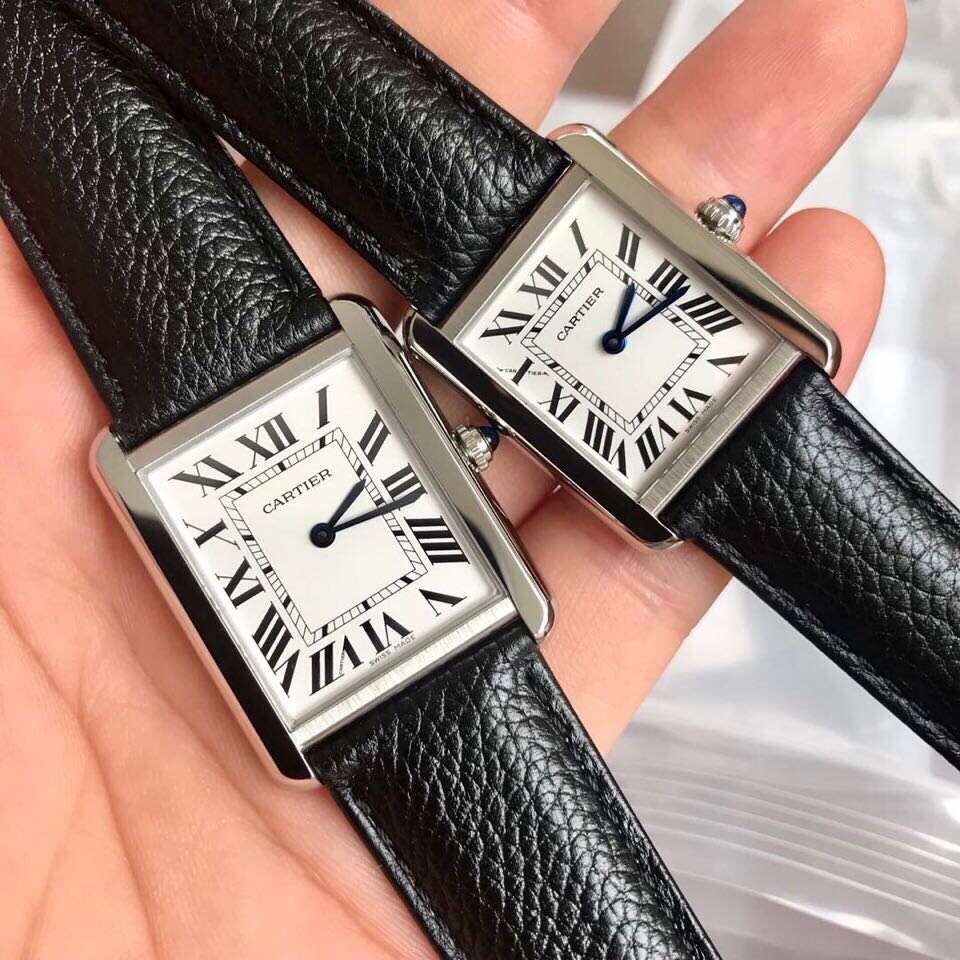 Cartier couple watch, Luxury, Watches on Carousell