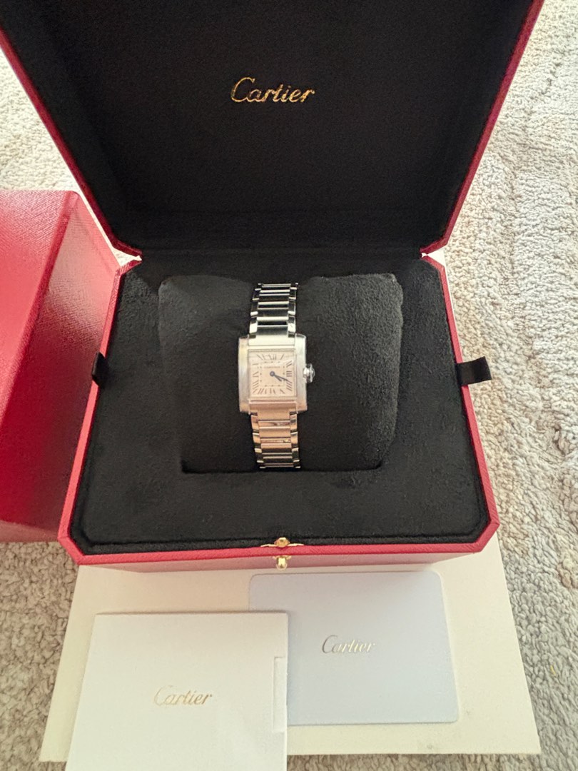 Cartier Tank, Luxury, Watches on Carousell