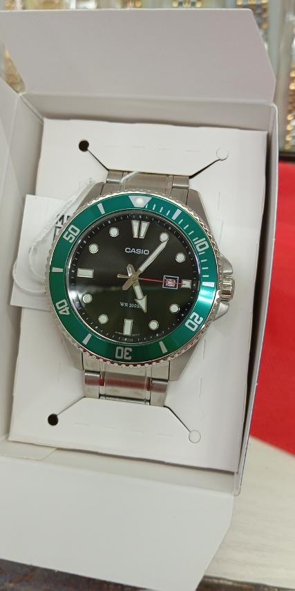 Casio Duro Starbucks MDV307D-3A, Men's Fashion, Watches & Accessories ...