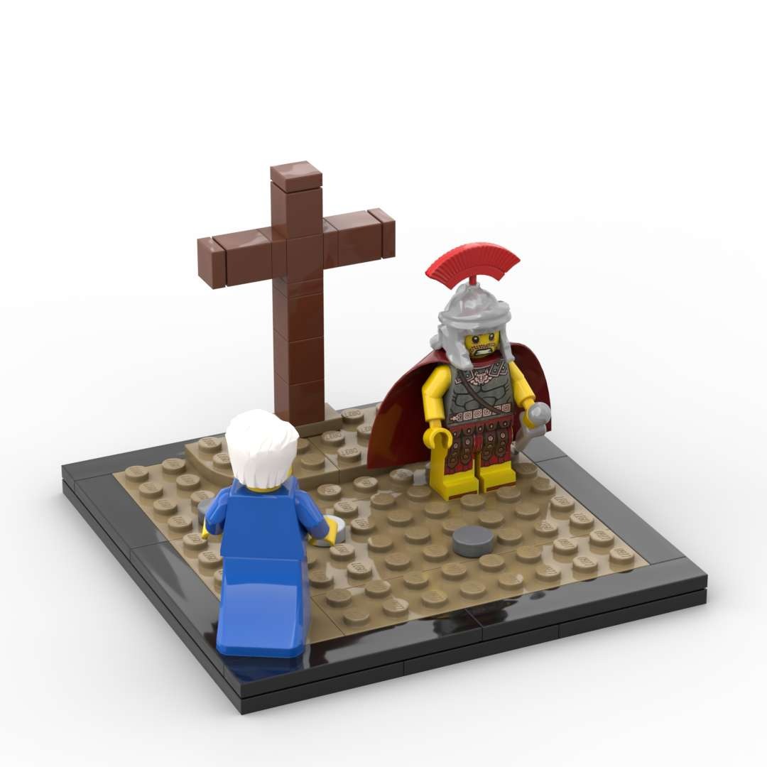 Centurion Version - Lego Art Easter Good Friday Jesus Christ ...