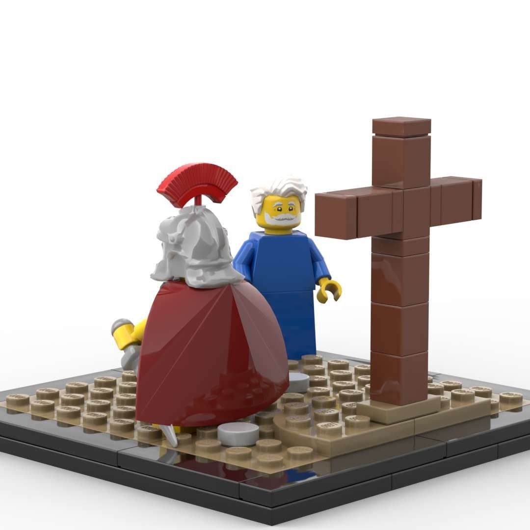 Centurion Version - Lego Art Easter Good Friday Jesus Christ ...
