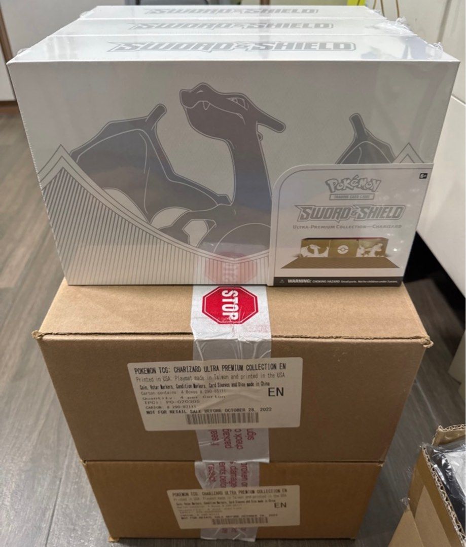 ONE SOLD, LEFT ONE = Charizard Ultra Premium Collection - Sealed Case ...
