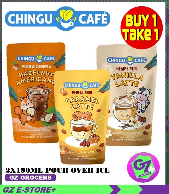 CHINGU CAFE POUR IN ICE COFFEE AND REFRESHMENTS BUY1 TAKE1, Food ...