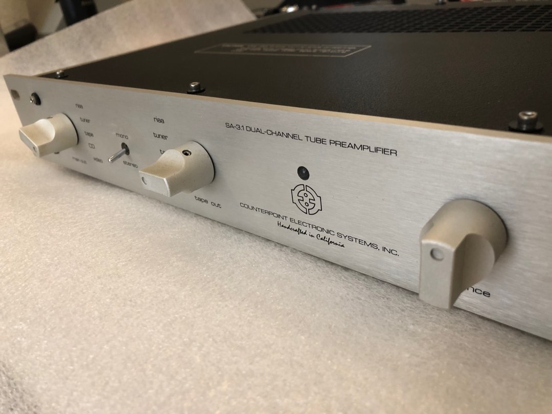 Counterpoint SA 3.1 前級, 音響器材, Soundbar、揚聲器、藍牙喇叭、耳擴 - Carousell