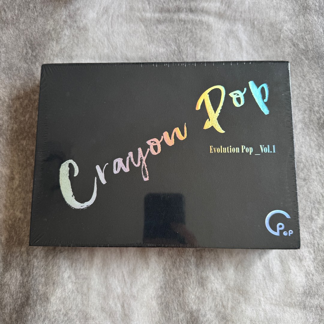 全新未拆封crayonpop專輯evolution pop vol.1, 興趣及遊戲, 收藏品及紀念品, 韓流 - Carousell