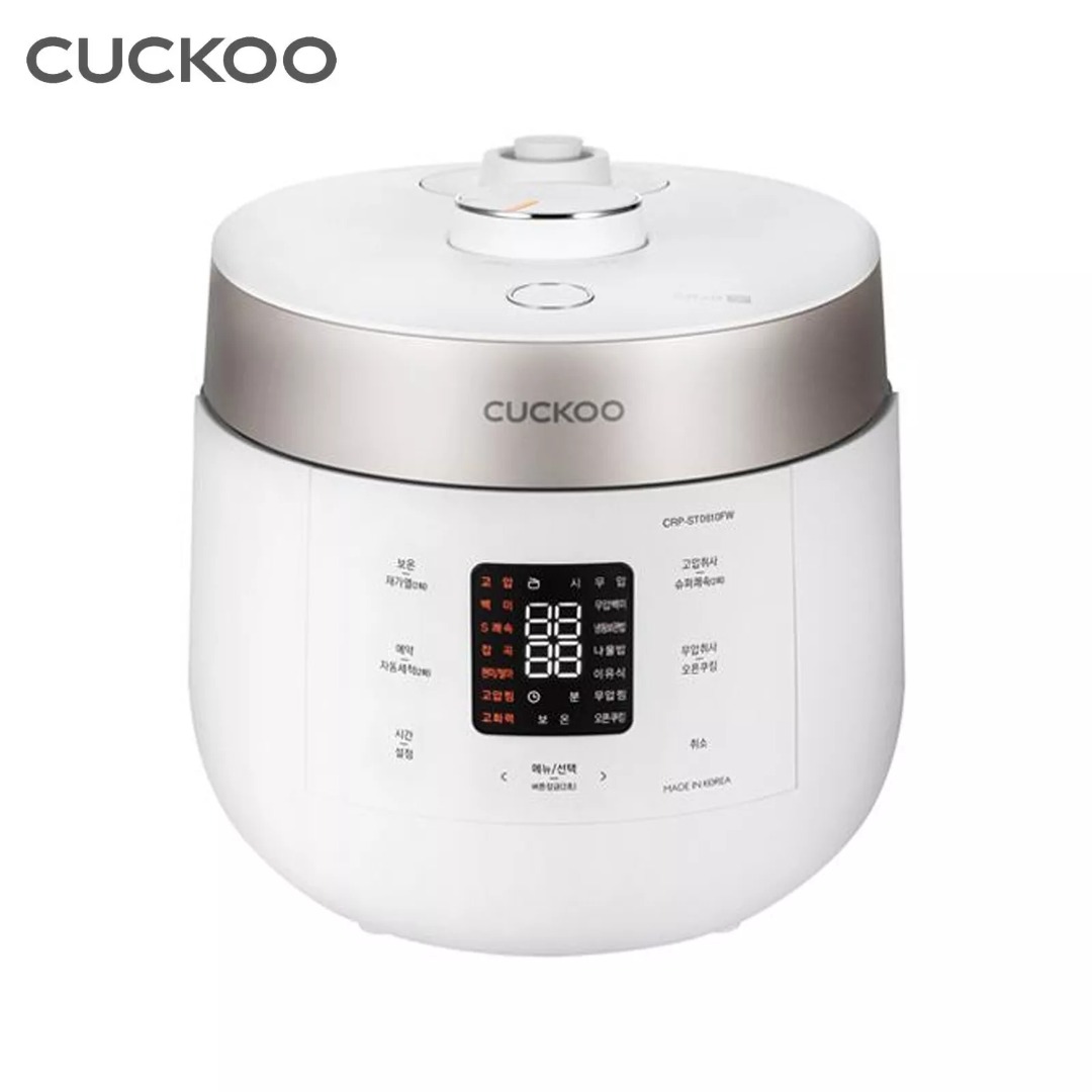 [CUCKOO] Twin Pressure Rice Cooker For 6 10 Person CRP-ST0610FW, TV ...