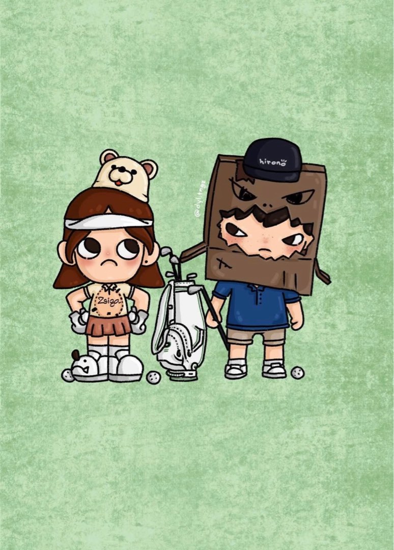 custom popmart drawing READ DESCRIPTION, Hobbies & Toys, Stationary ...