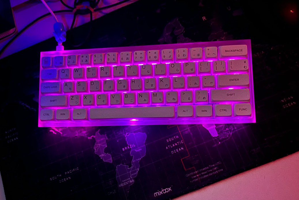 CUSTOM TOFU 60 ACRYLIC | BANANA SPLIT SWITCHES, Computers & Tech, Parts ...