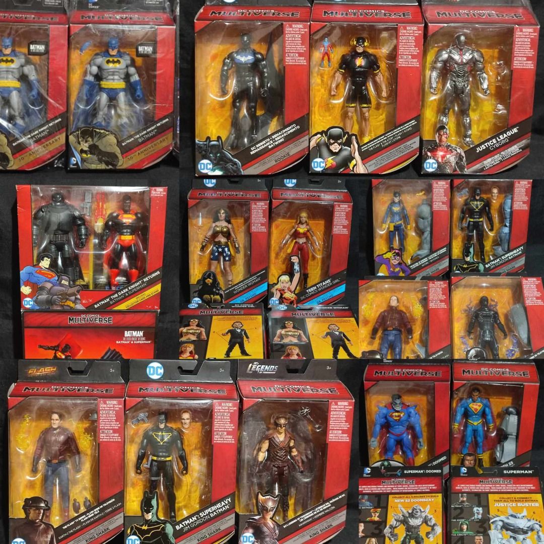 DC FIGURES - Superman Batman Hush Flash Wonder Woman Green Lantern ...