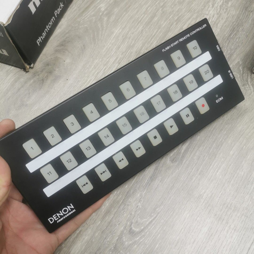 Denon RS-232C Remote Controller unit Flash start remote, Audio, Other ...