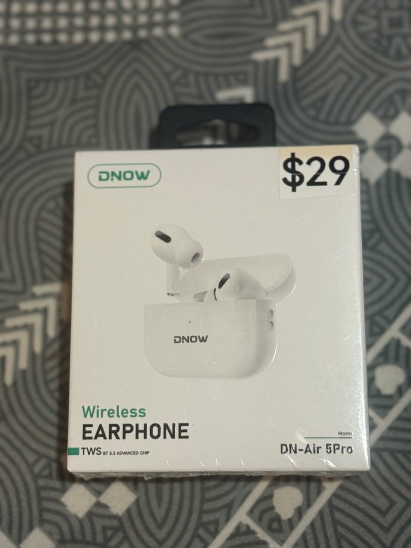 DNOW WIRELESS EARPHONE, Audio, Other Audio Equipment on Carousell