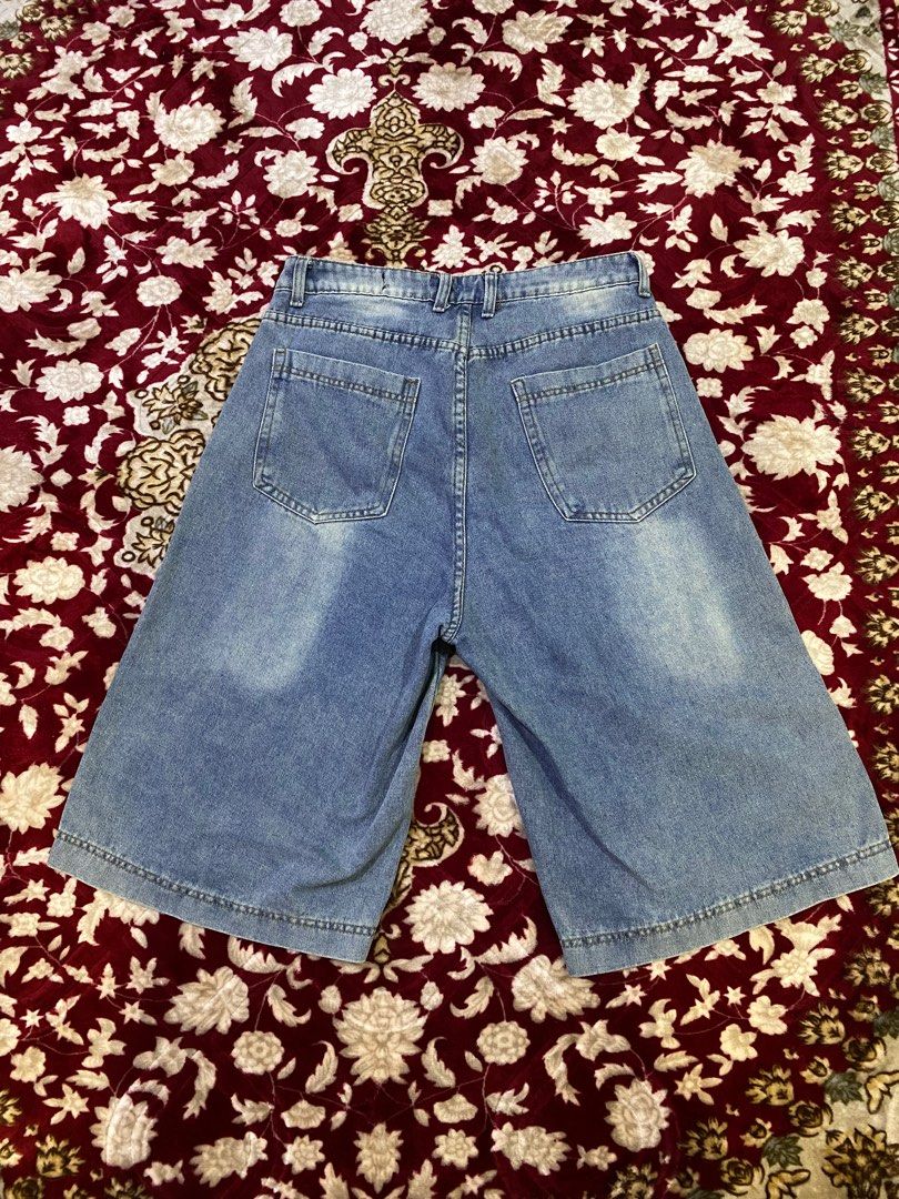 Double Knee Jorts (SIAP POS), Men's Fashion, Bottoms, Shorts on Carousell