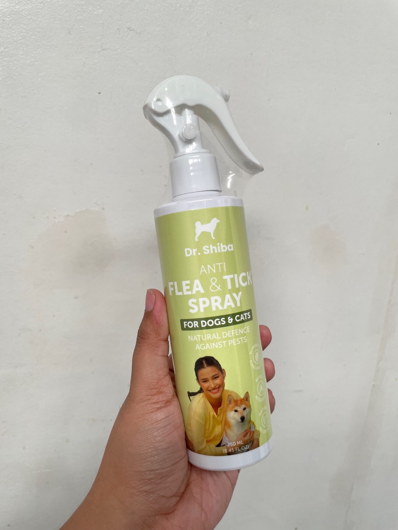 DR. SHIBA FLEA AND TICK SPRAY, Pet Supplies, Health & Grooming on Carousell