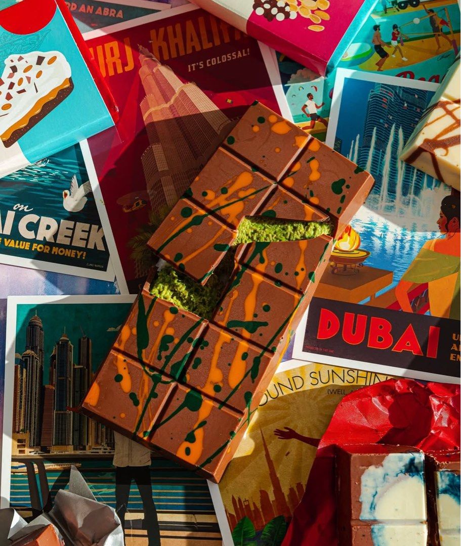 DUBAI FIX KUNAFA CHOCOLATE, Food & Drinks, Local Eats on Carousell