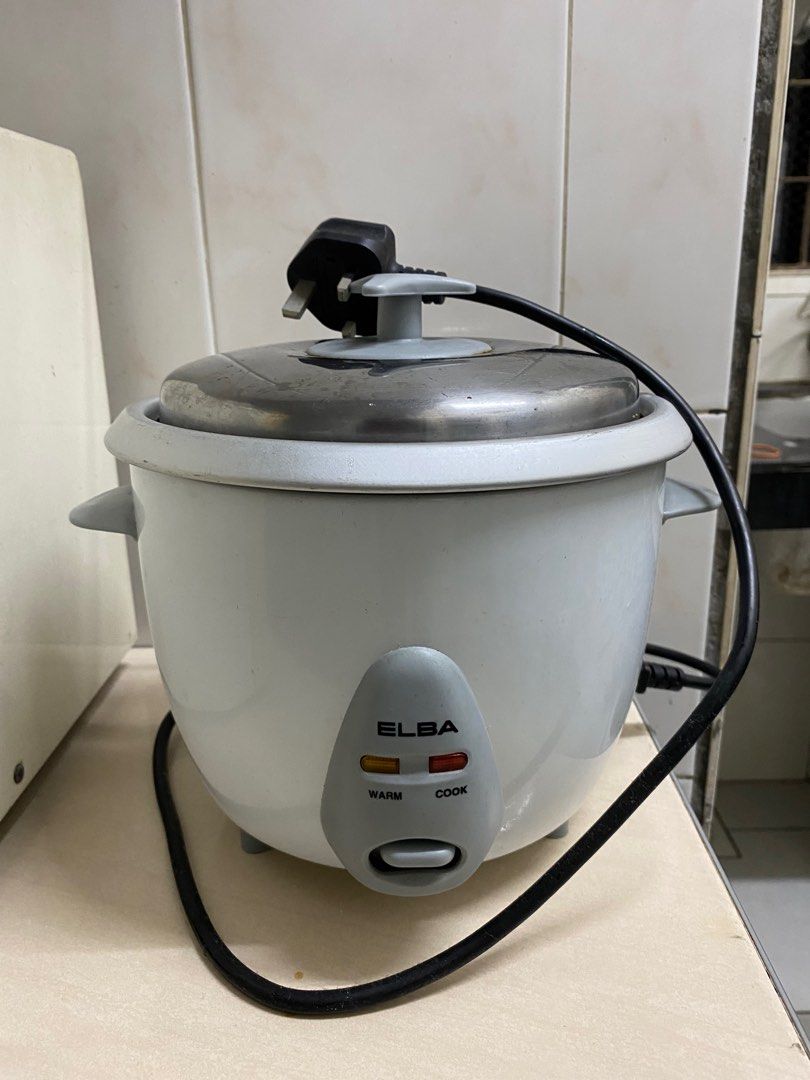 ELBA 1 liter rice cooker, TV & Home Appliances, Kitchen Appliances ...