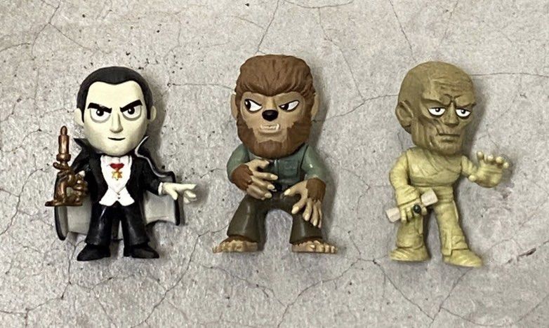 Funko Mystery Mini Universal Studios Horror Classics (Dracula, Mummy ...