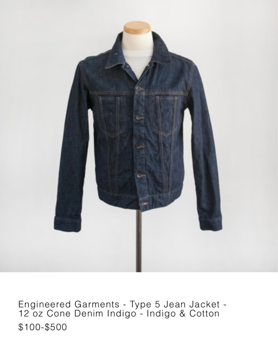 GARMENT ENGINEERED DENIM JAKET, Men's Fashion, Coats, Jackets and ...