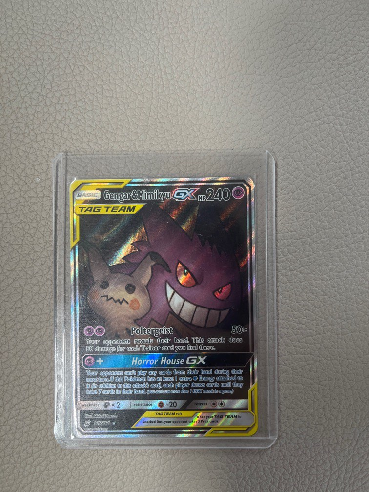 WTT WTS Gengar and Mimikyu GX Tag Team, Hobbies & Toys, Memorabilia & Collectibles, Stamps ...
