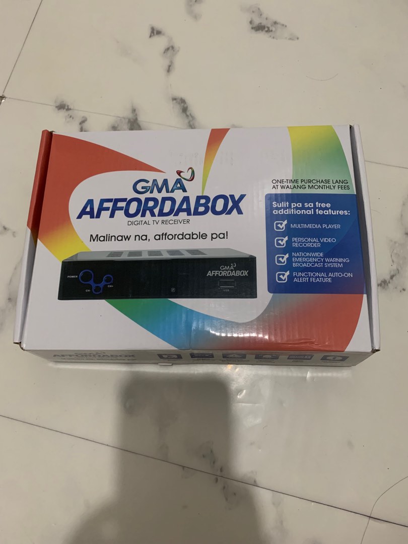 GMA Affordable Box, Furniture & Home Living, Furniture, TV Consoles on ...